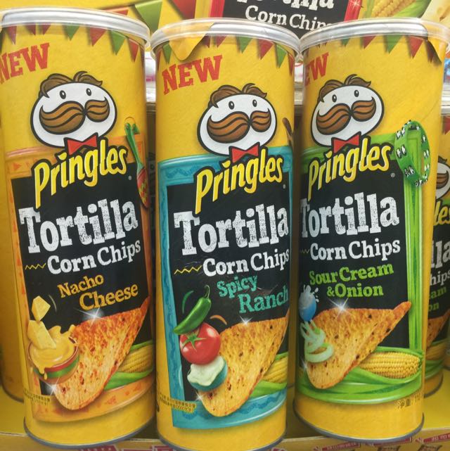 New! Limited Edition Pringles Tortilla Corn Chips, Women's Fashion on ...