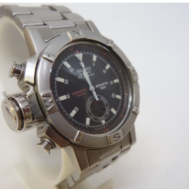 Seiko Mapmeter Chronograph Watch, Luxury, Watches on Carousell