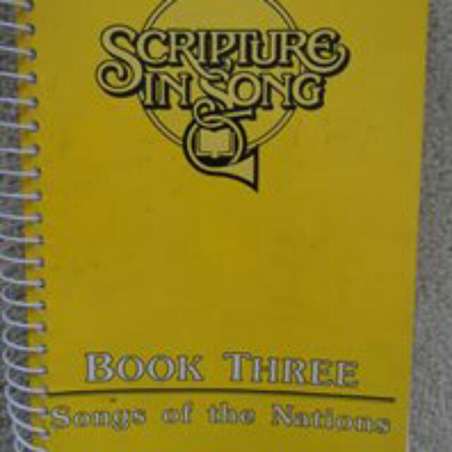 Wanted: Scripture In Song Series Of Songbooks., Hobbies & Toys, Books ...