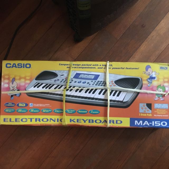 CASIO MIDI KEYBOARD, Hobbies & Toys, Music & Media, Musical Instruments ...