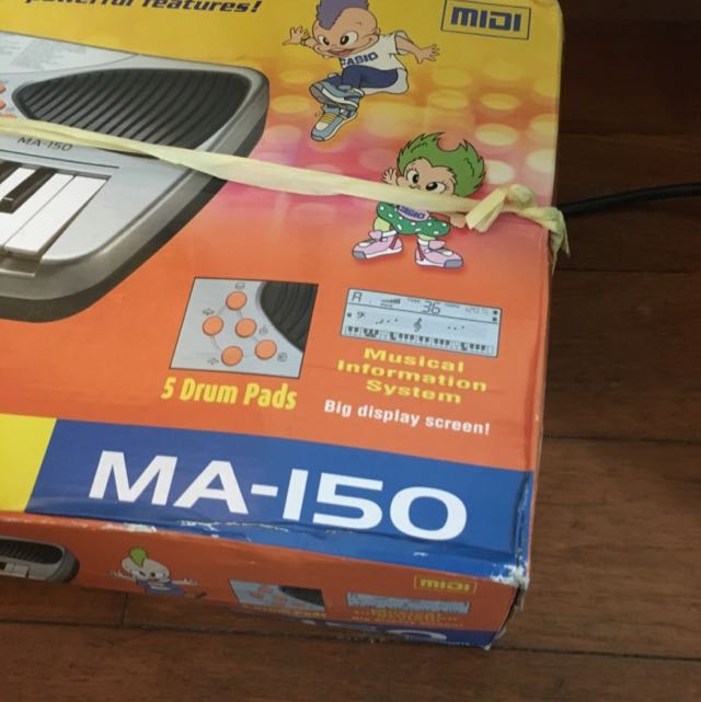 Casio Midi Keyboard Hobbies And Toys Music And Media Musical Instruments