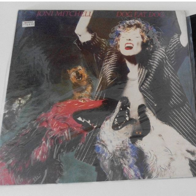 Vinyl Record - Joni Mitchell - Dog Eat Dog, Hobbies & Toys, Music ...