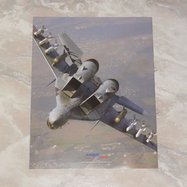 Fighter Aircraft Collection Magazine #4 Mikoyan MiG-29 Diecast Model ...