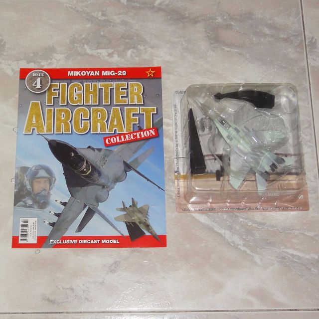 Fighter Aircraft Collection Magazine #4 Mikoyan MiG-29 Diecast Model ...