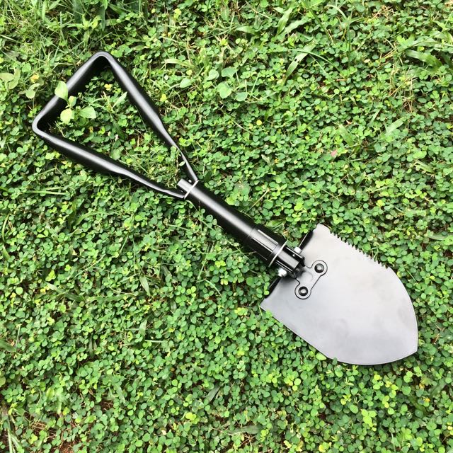 Foldable Shovel Changkol, Sports Equipment, Hiking & Camping on Carousell