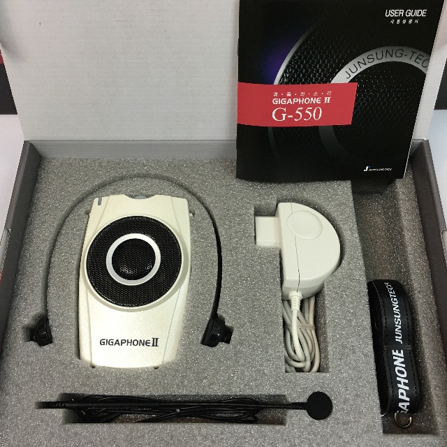 Voice Amplifier, Gigaphone II G550, Portable Waist-Band Portable PA ...
