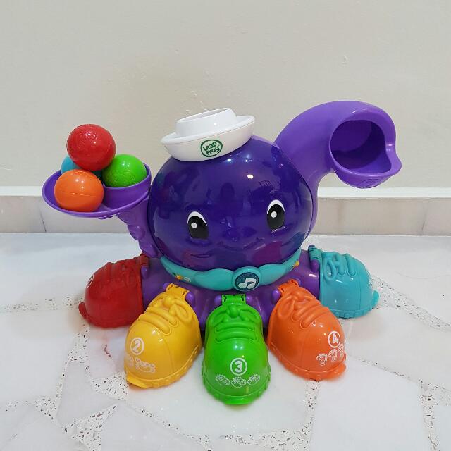 Leapfrog Peek-a-shoe Octopus, Hobbies & Toys, Toys & Games on Carousell