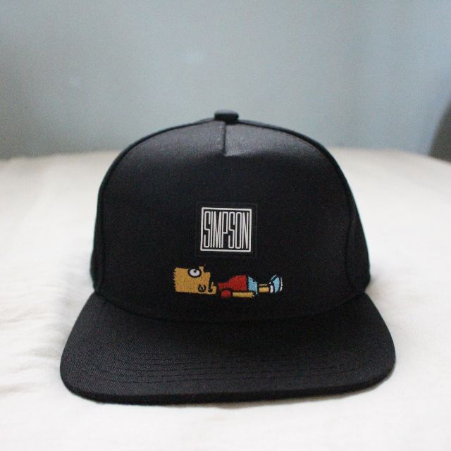 Pending Bart Simpson Cap Black Mens Fashion Watches And Accessories Caps And Hats On Carousell