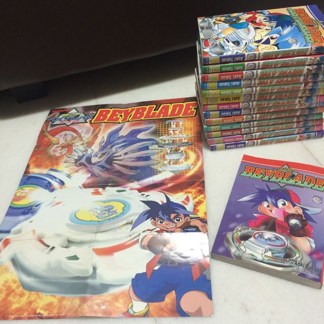 Beyblade Comic English Edition (full Set), Hobbies & Toys, Books ...