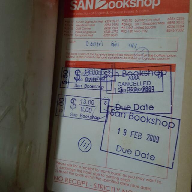 Dante's Girl By Natasha Rhodes, Hobbies & Toys, Books & Magazines ...