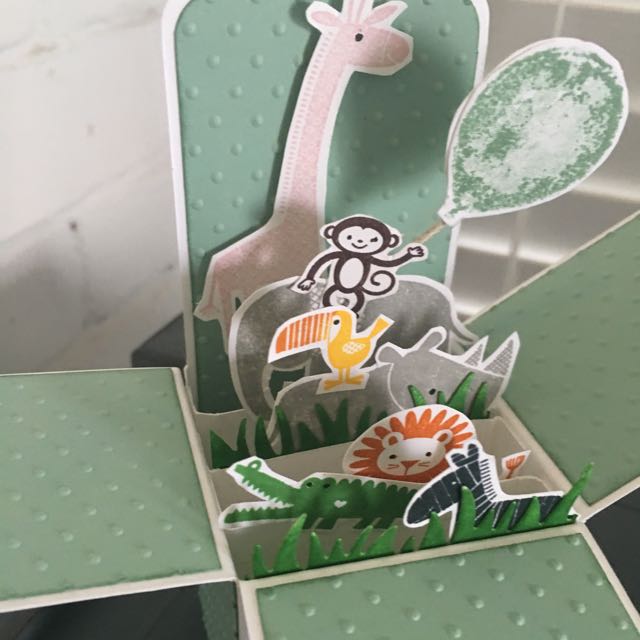 Handmade Card - Animal Theme, Hobbies & Toys, Stationery & Craft ...