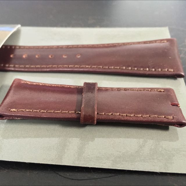 Horween Genuine Shell Cordovan Watch Strap, Luxury, Watches on Carousell