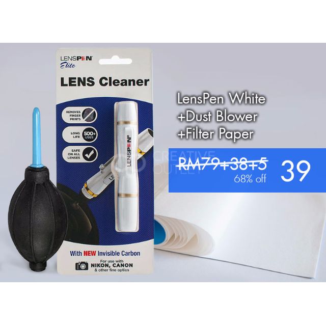 LensPen with Blower and lens cleaning paper set, Photography, Lens ...