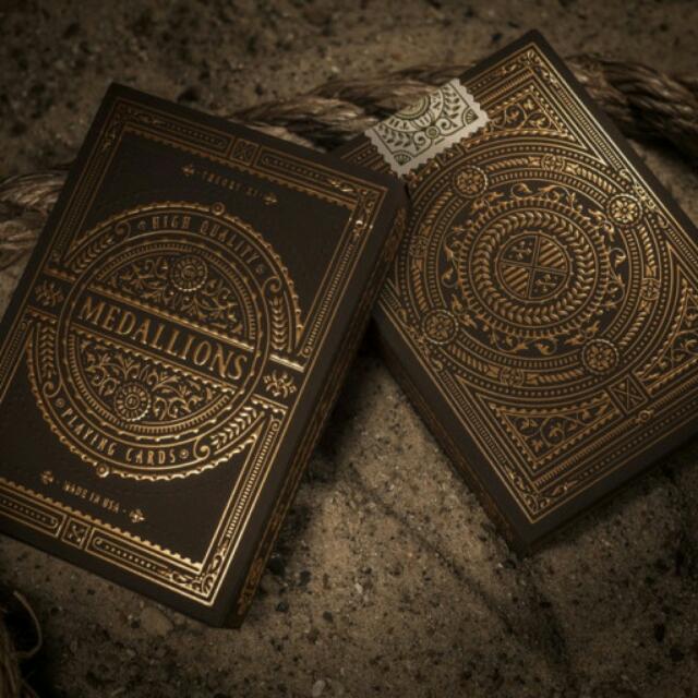 Medallions Playing Cards, Hobbies & Toys, Toys & Games on Carousell