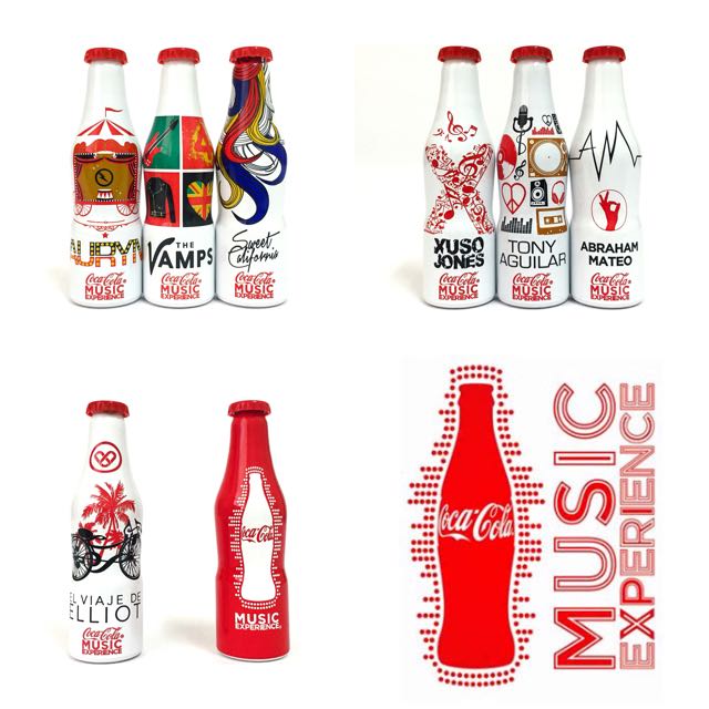 Spain Coca Cola Coke Music Mini Bottle, Hobbies & Toys, Collectibles ...