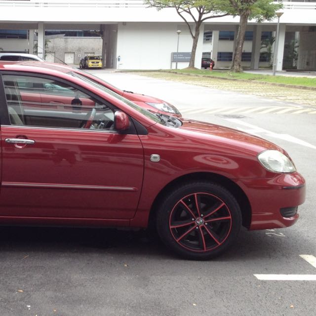 Toyota Altis De-kitting. 16" Sports Rims & Other Spare Parts For Sale ...