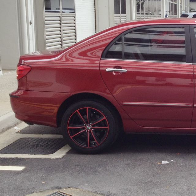 Toyota Altis De-kitting. 16" Sports Rims & Other Spare Parts For Sale ...