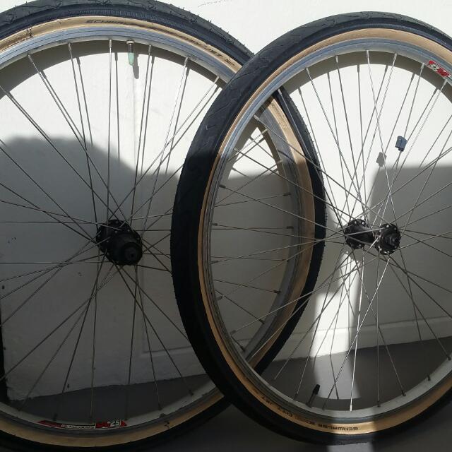 Wheelset-Alex Rim Dc25, Sports Equipment, Bicycles & Parts, Parts ...