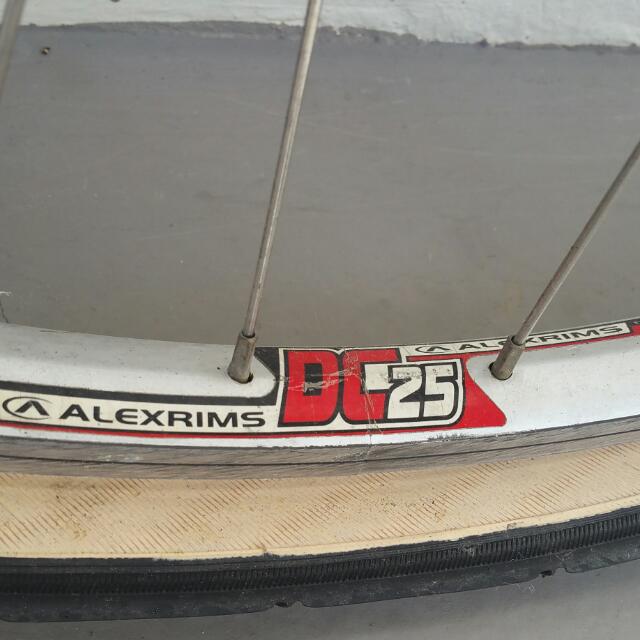 Wheelset-Alex Rim Dc25, Sports Equipment, Bicycles & Parts, Parts ...