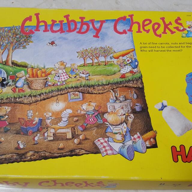 Chubby Cheeks Board Game By HABA, Hobbies & Toys, Toys & Games on Carousell