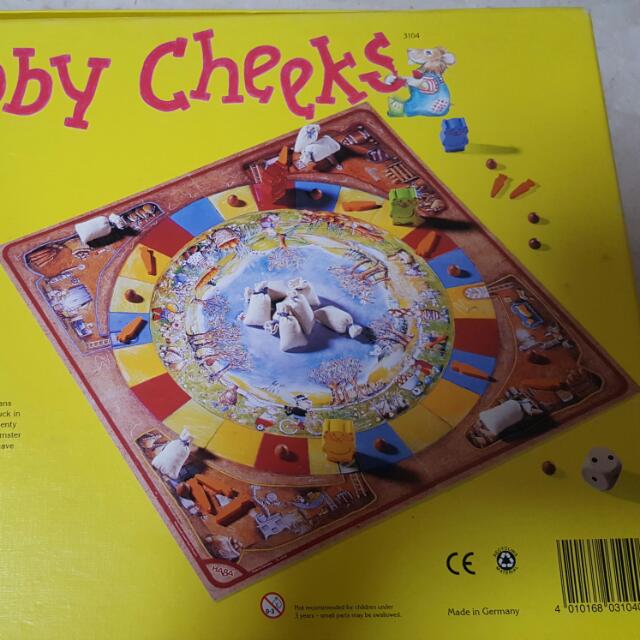 Chubby Cheeks Board Game By HABA, Hobbies & Toys, Toys & Games on Carousell