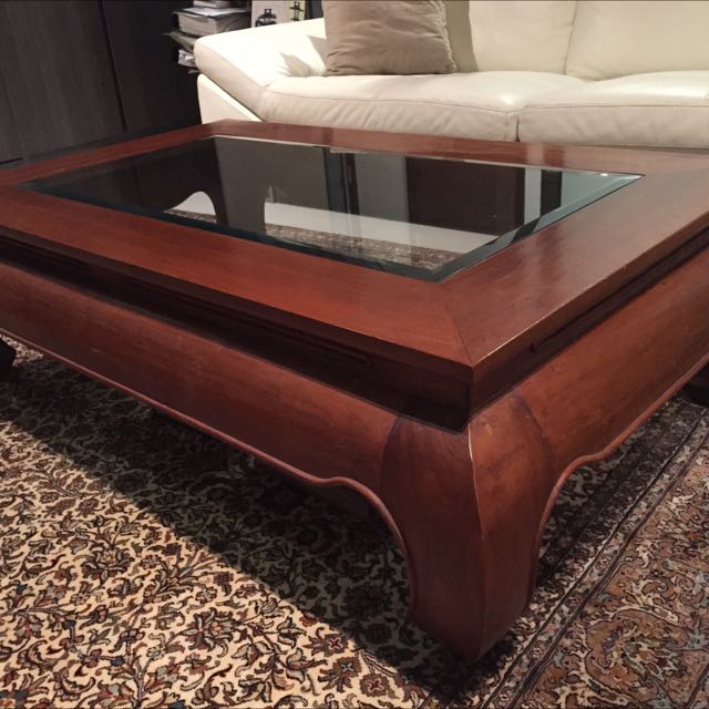 Elephant Legs Teak Coffee Table, Furniture & Home Living, Furniture ...