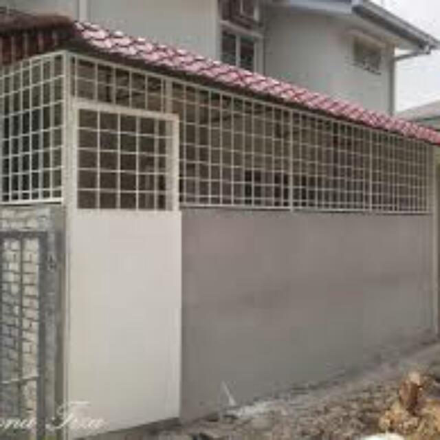 Kami membuat kerja-kerja menghubah suai rumah dan kerja-kerja besi ...