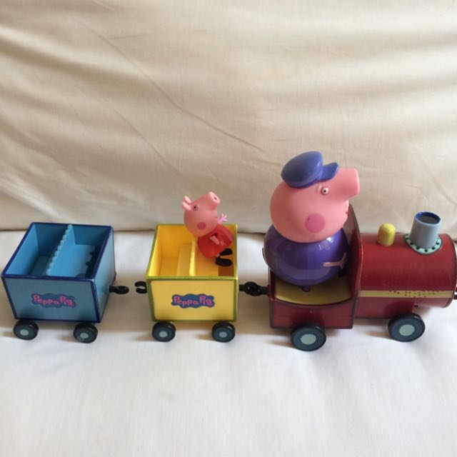Peppa Pig Grampa's Trai, Hobbies & Toys, Toys & Games on Carousell