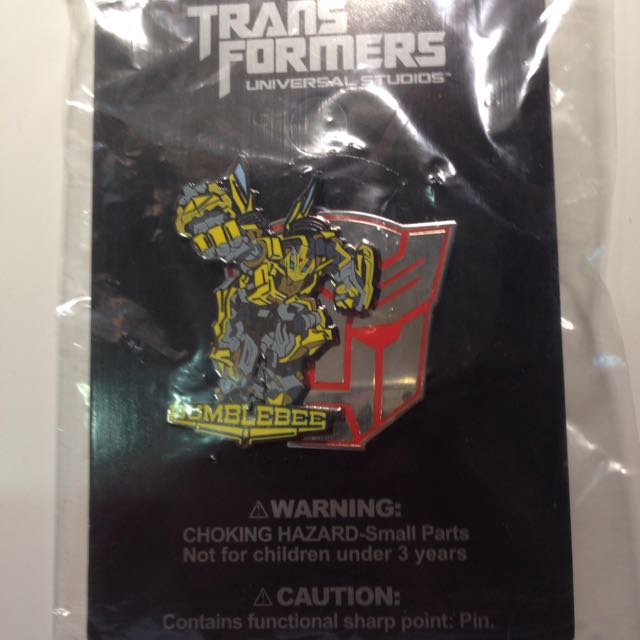 Transformers Bumblebee Badge, Hobbies & Toys, Toys & Games on Carousell