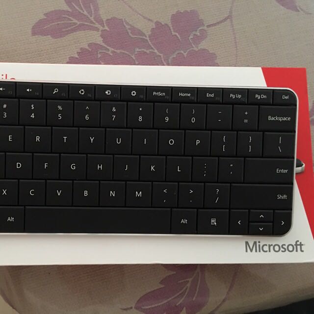 Microsoft Wedge Mobile Keyboard Computers And Tech Parts And Accessories Networking On Carousell