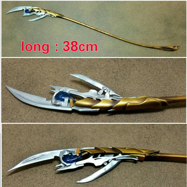 👍1/6 LOKI LONG SCEPTER for SALE!! (Thor Captain America Hot Toys Body ...