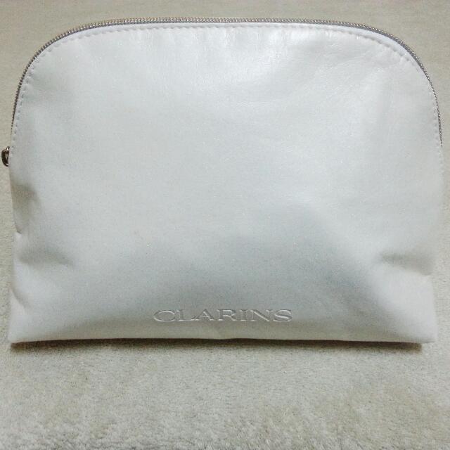 Clarins Makeup Bag Pouch, Beauty & Personal Care, Face, Makeup on Carousell