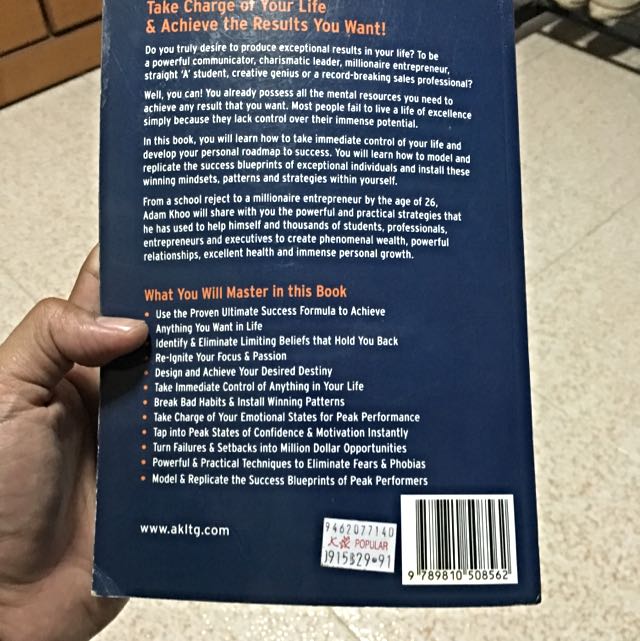 Master Your Mind By Adam Khoo, Hobbies & Toys, Books & Magazines ...