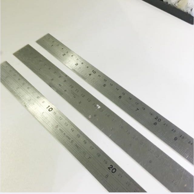 Metal Rulers, Hobbies & Toys, Stationery & Craft, Craft Supplies ...