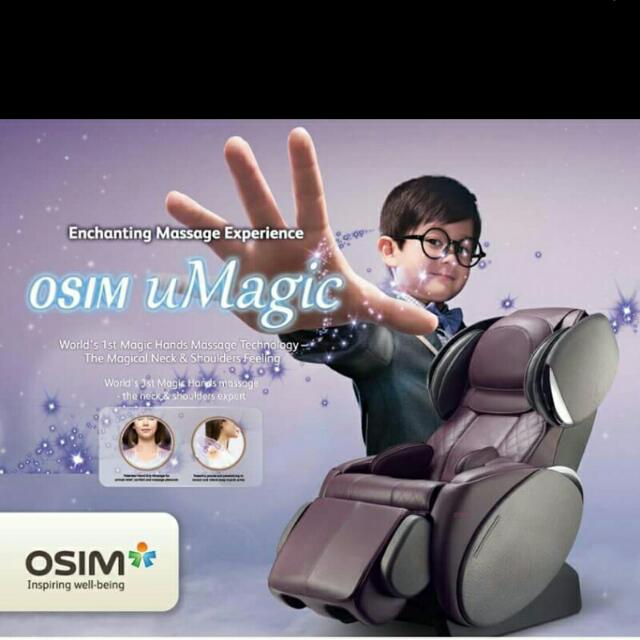 OSIM uMagic Massage Chair, Sports Equipment, Exercise & Fitness, Cardio ...