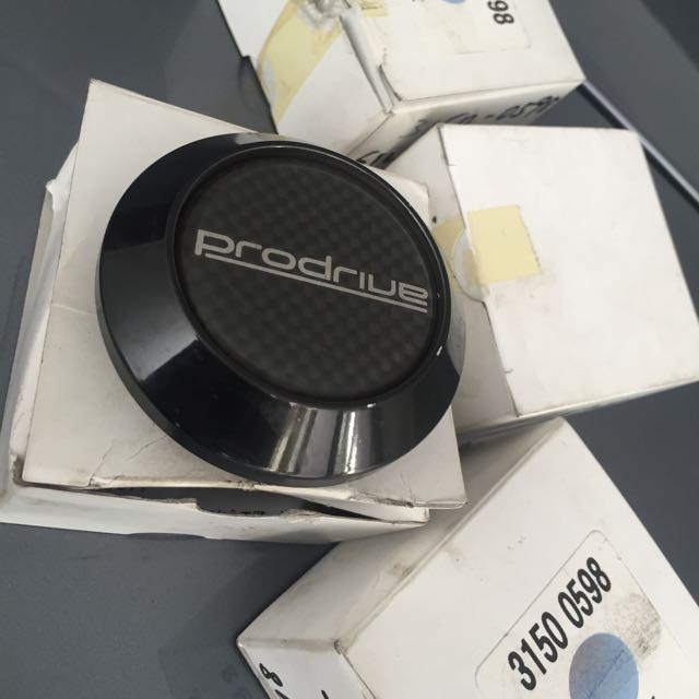 Prodrive Carbon Hub Caps, Car Accessories on Carousell