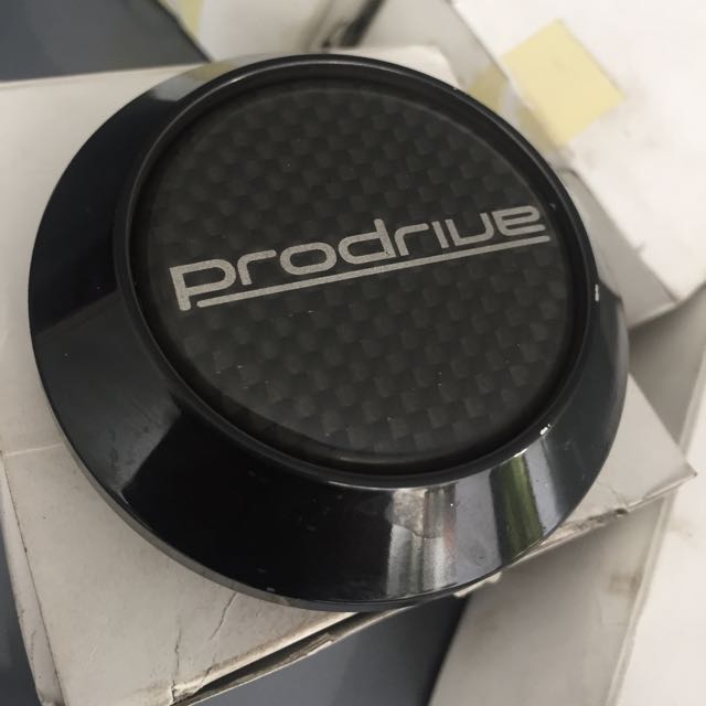 Prodrive Carbon Hub Caps, Car Accessories on Carousell