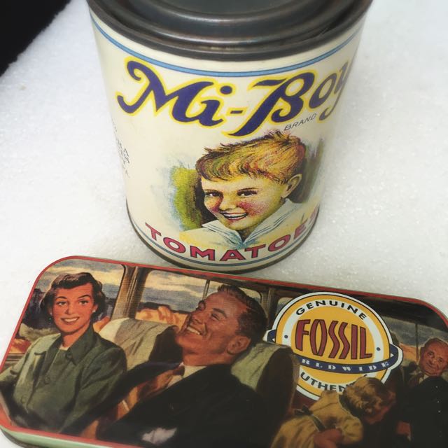 Tin Can And Watch Case, Hobbies & Toys, Toys & Games on Carousell