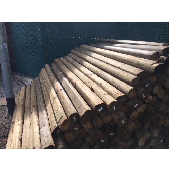 KOPPERS pine log slabs - wood - great for timber walls, landscaping ...