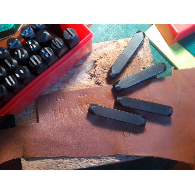 Alphabet & Number Punches Tool *For Leather ,wood & Cardboard, Hobbies ...