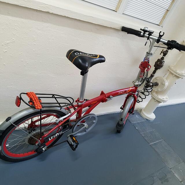 Dahon SUV Red (folding bike), Sports Equipment, Bicycles & Parts ...