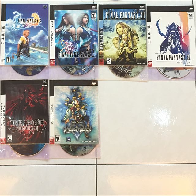 Final Fantasy Game Collection, Hobbies & Toys, Toys & Games on Carousell