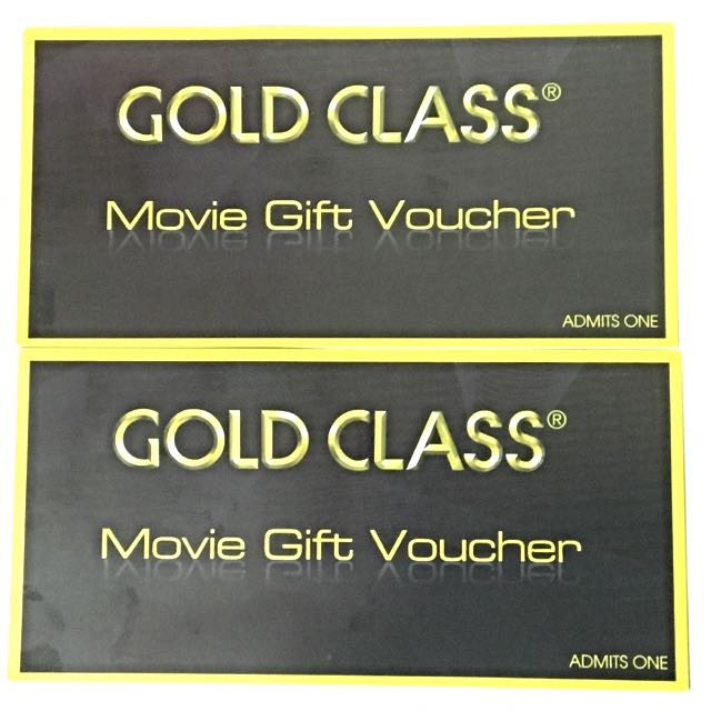 Golden Village Gold Class Tickets, Tickets & Vouchers, Event Tickets on ...