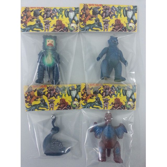 RARE 3.5" Ultraman Ultra Monsters Namegon Gomess Pegulia & Garamon ...