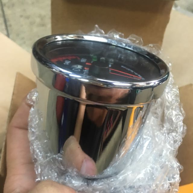 Speedometer Universal Chrome Casing, Car Accessories, Accessories on ...