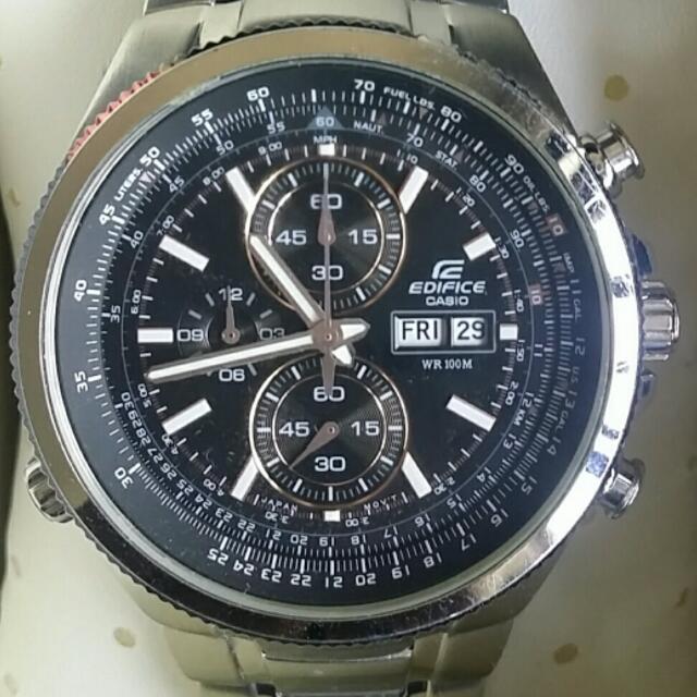 Casio Edifice Watch With Date And Day, Mobile Phones & Gadgets ...