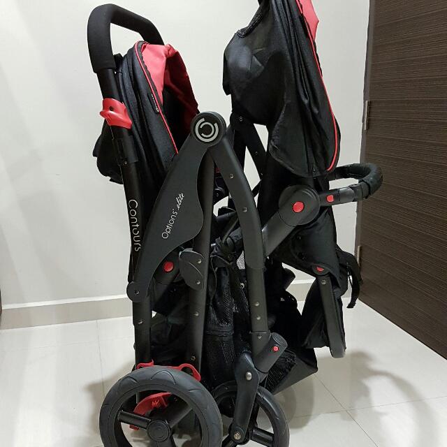 Contours Options Elite Tandem Double Stroller, Babies & Kids, Going Out ...