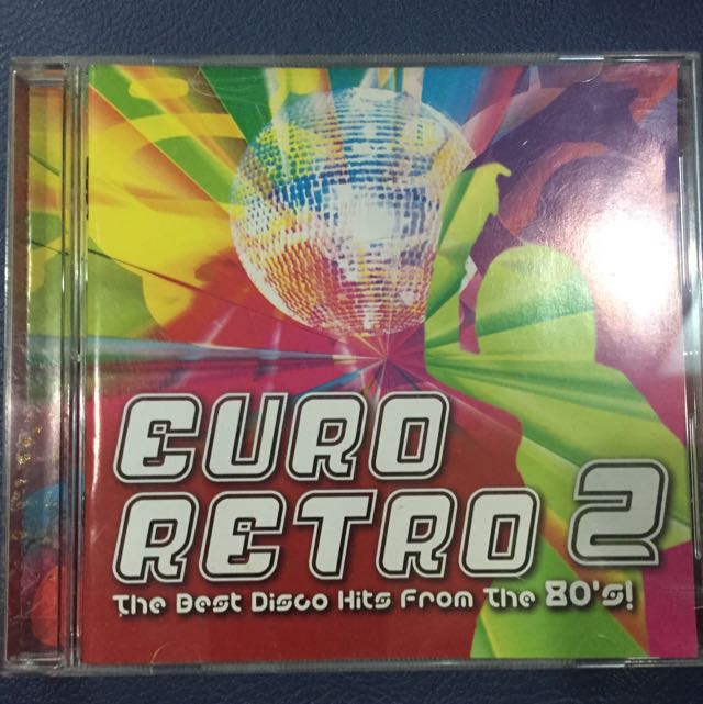 Euro Retro 2- Best Disco Hits Of 80s Music Audio CD, Hobbies & Toys ...