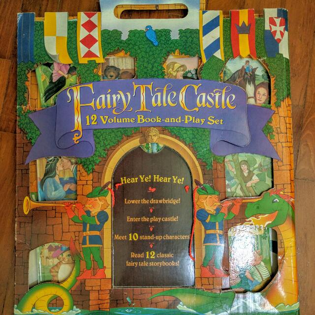 [RESERVED] Fairy Tale Castle Book And Play Set, Hobbies & Toys, Books ...