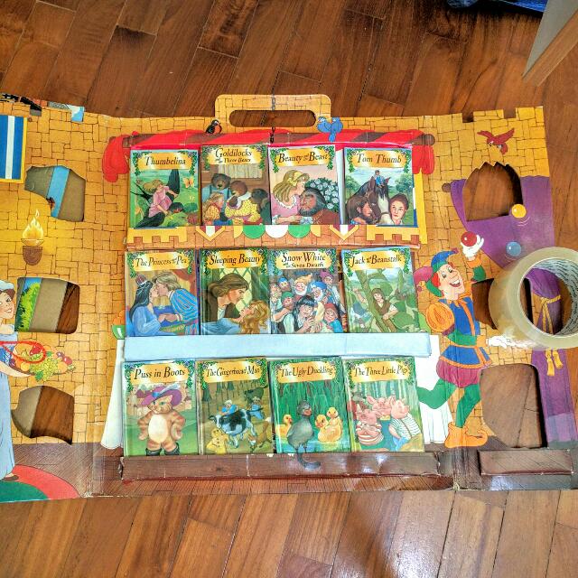 [RESERVED] Fairy Tale Castle Book And Play Set, Hobbies & Toys, Books ...